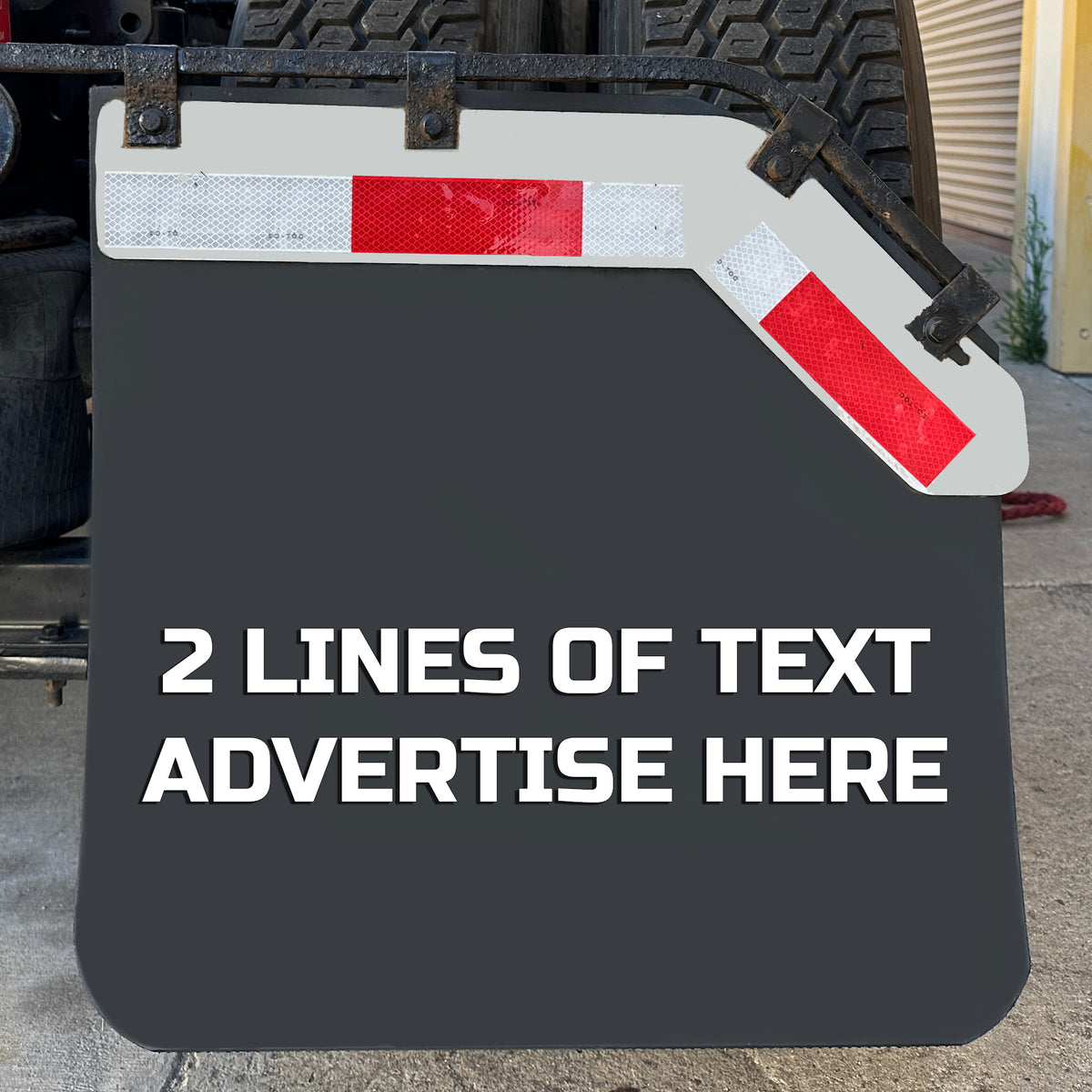 Custom Mud Flaps | Create Your Own Text Mudflaps | Big Truck Mud Flaps ...
