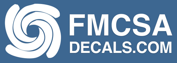 FMCSA Sizing Requirements – FMCSA Decals
